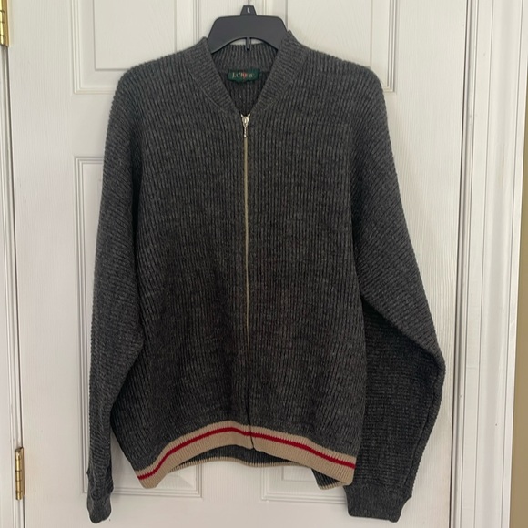 J. Crew | Sweaters | J Crew Bomber Style Zip Up Sweater | Poshmark